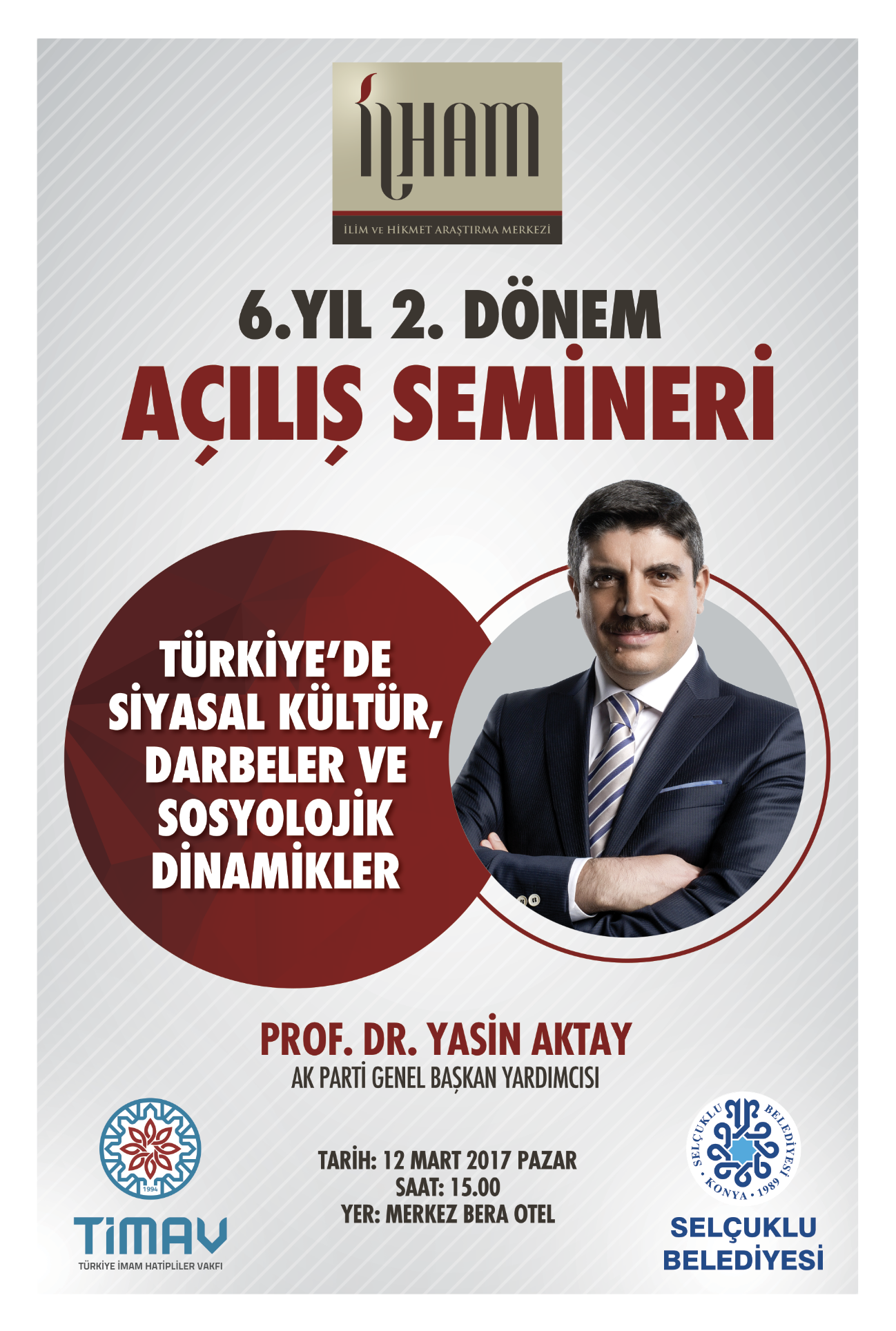 İLHAM, Prof. Dr. Yasin Aktay’ı konuk ediyor