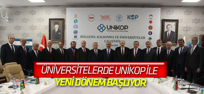 UNİKOP İle Üniversiteler İhtisaslaşıyor