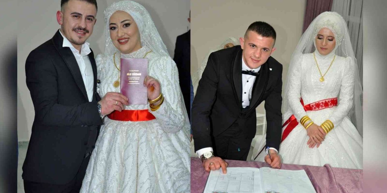 Bir düğün iki çift