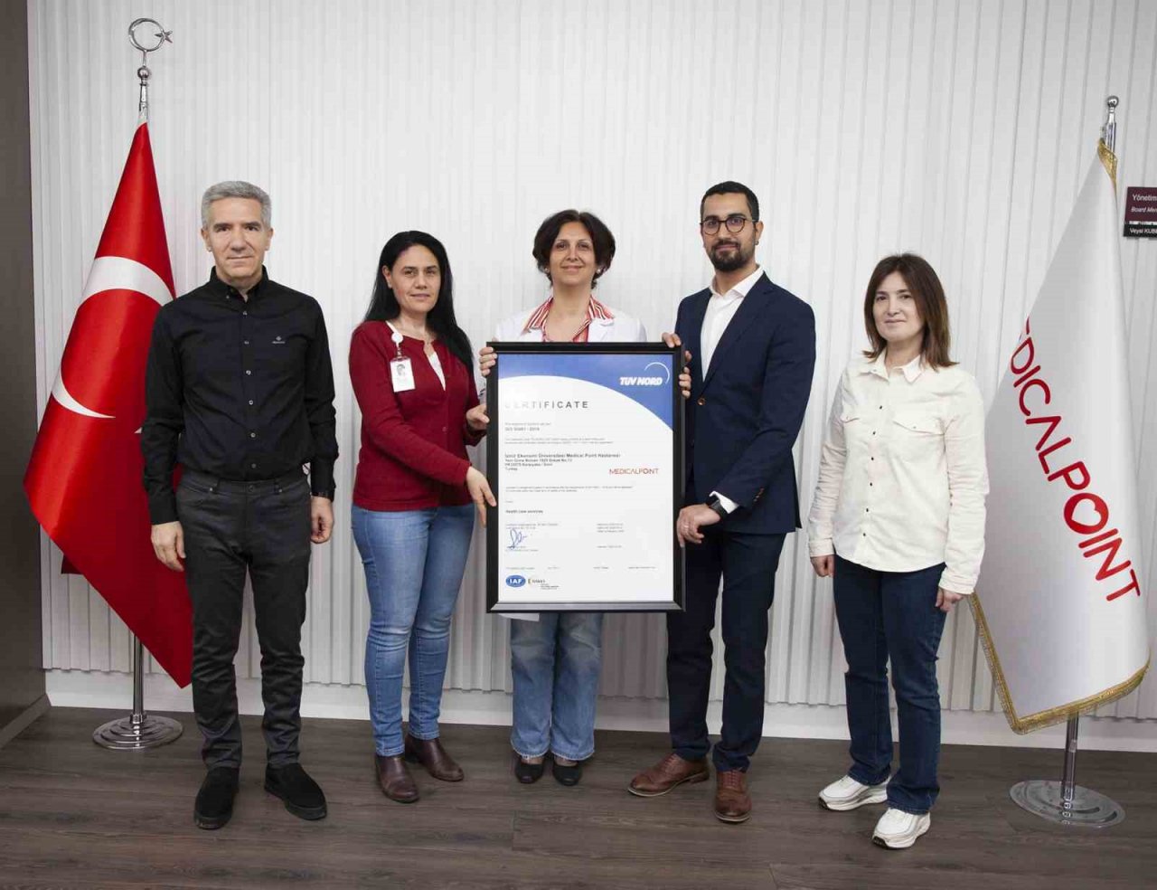 Medical Point, Enerji Yönetim Sistemi Sertifikası aldı