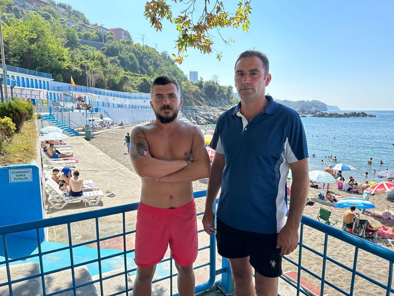 Kapuz Plajı son 10 yılın rekorunu kırdı, 100 bin kişi ziyaret etti